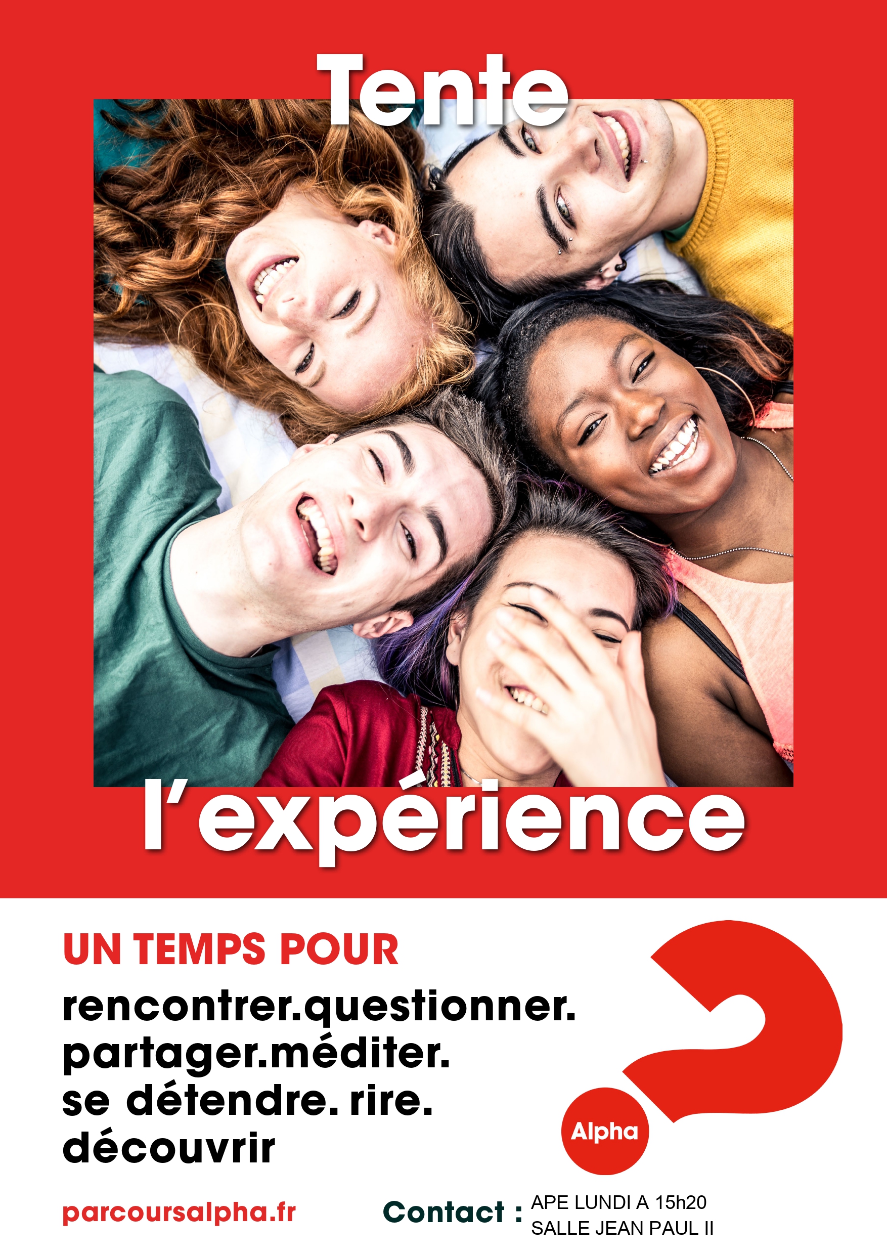 Parcours alpha JEUNES - Paroisse Saint Agricol - Avignon